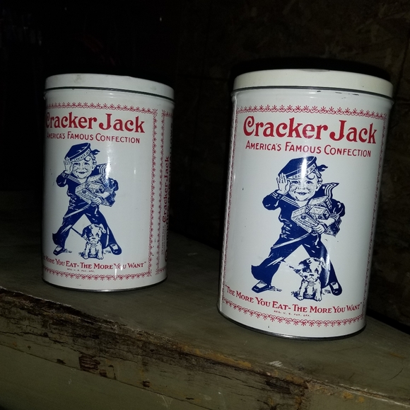 Kitchen | I Have 2 Vintage Cracker Jack Tins | Poshmark